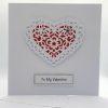 Valentine Card with Paper Lace Heart - Free Personalisation by Looks ...