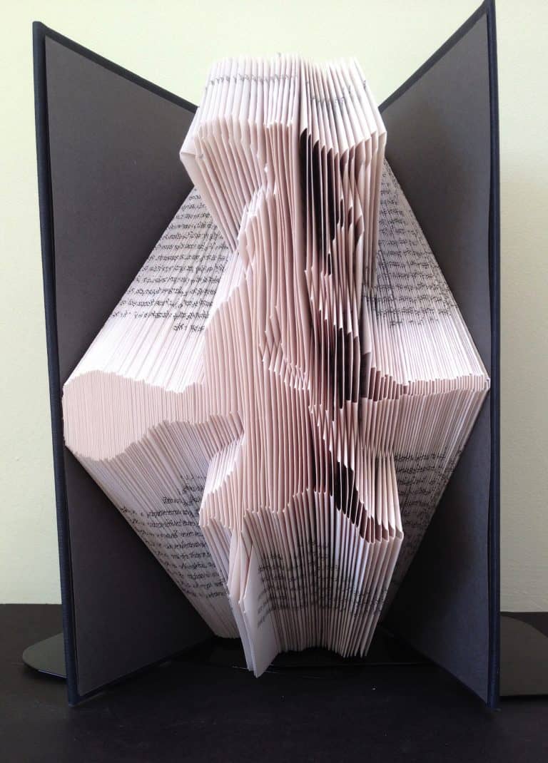 Halloween Witch Book Folding Pattern. DIY gift to make your own folded ...