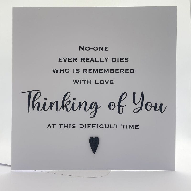 Handmade Sympathy Card, Thinking of You Card, Condolence Card ...